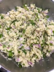 Indian Spiced Mashed Potatoes Recipe (Aloo Chokha - Aloo Bharta)