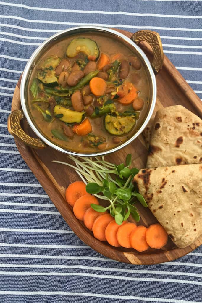 Simple and Easy Indian Vegetarian Lunch Ideas with Recipes