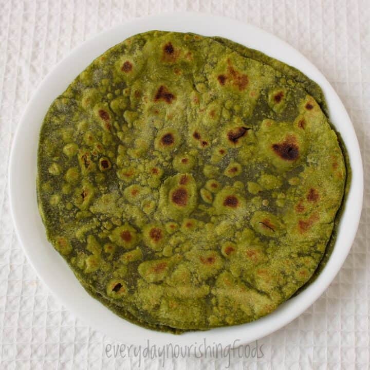 How to make spinach paratha (easy recipe) - Everyday Nourishing Foods