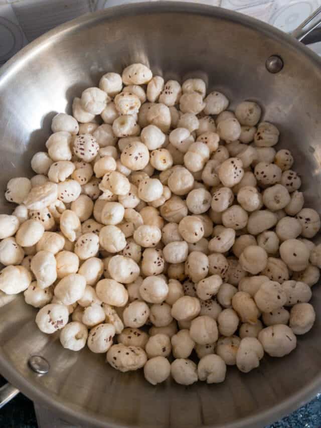 How to make Phool Makhana curry (easy and vegan recipe!) - Everyday ...