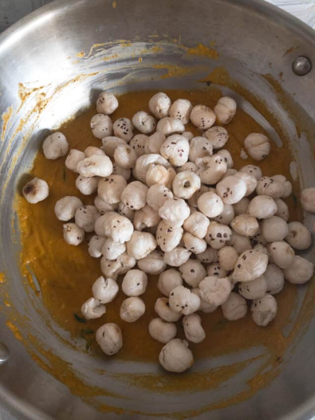 How to make Phool Makhana curry (easy and vegan recipe!) - Everyday ...