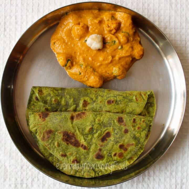 How to make spinach paratha (easy recipe) - Everyday Nourishing Foods