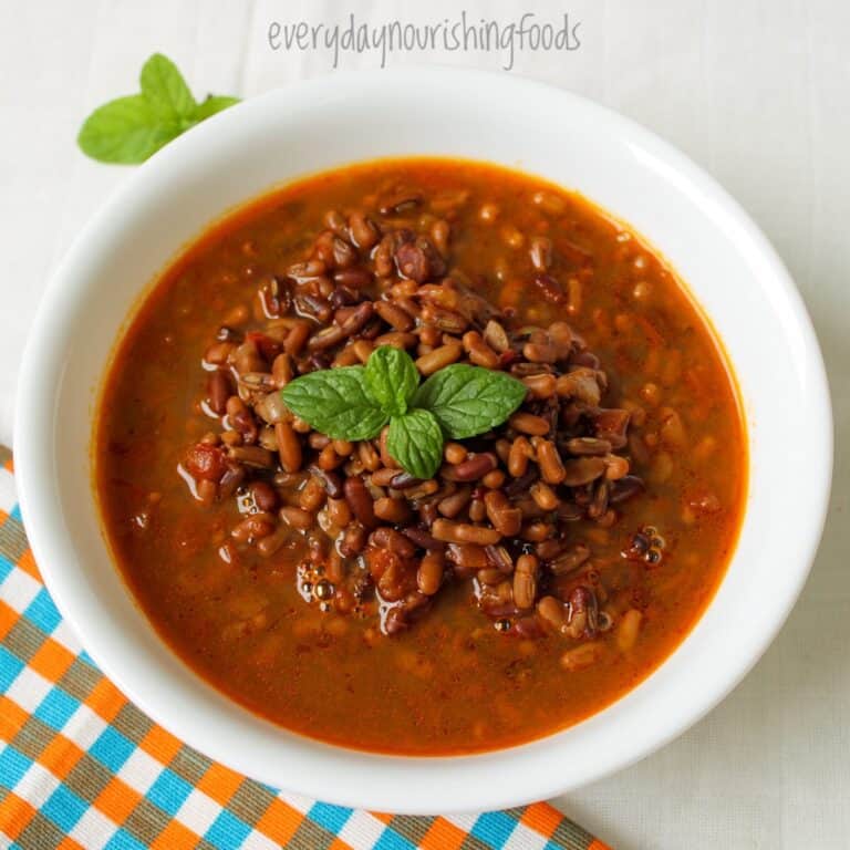 Adzuki beans curry - Everyday Nourishing Foods