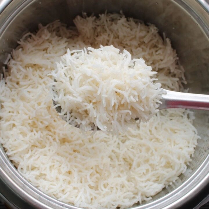 How to cook basmati rice in a rice cooker (Soaked & Unsoaked ...
