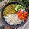 Instant Pot Dal (Indian Lentils) + Water Ratio & Time Calculator ...