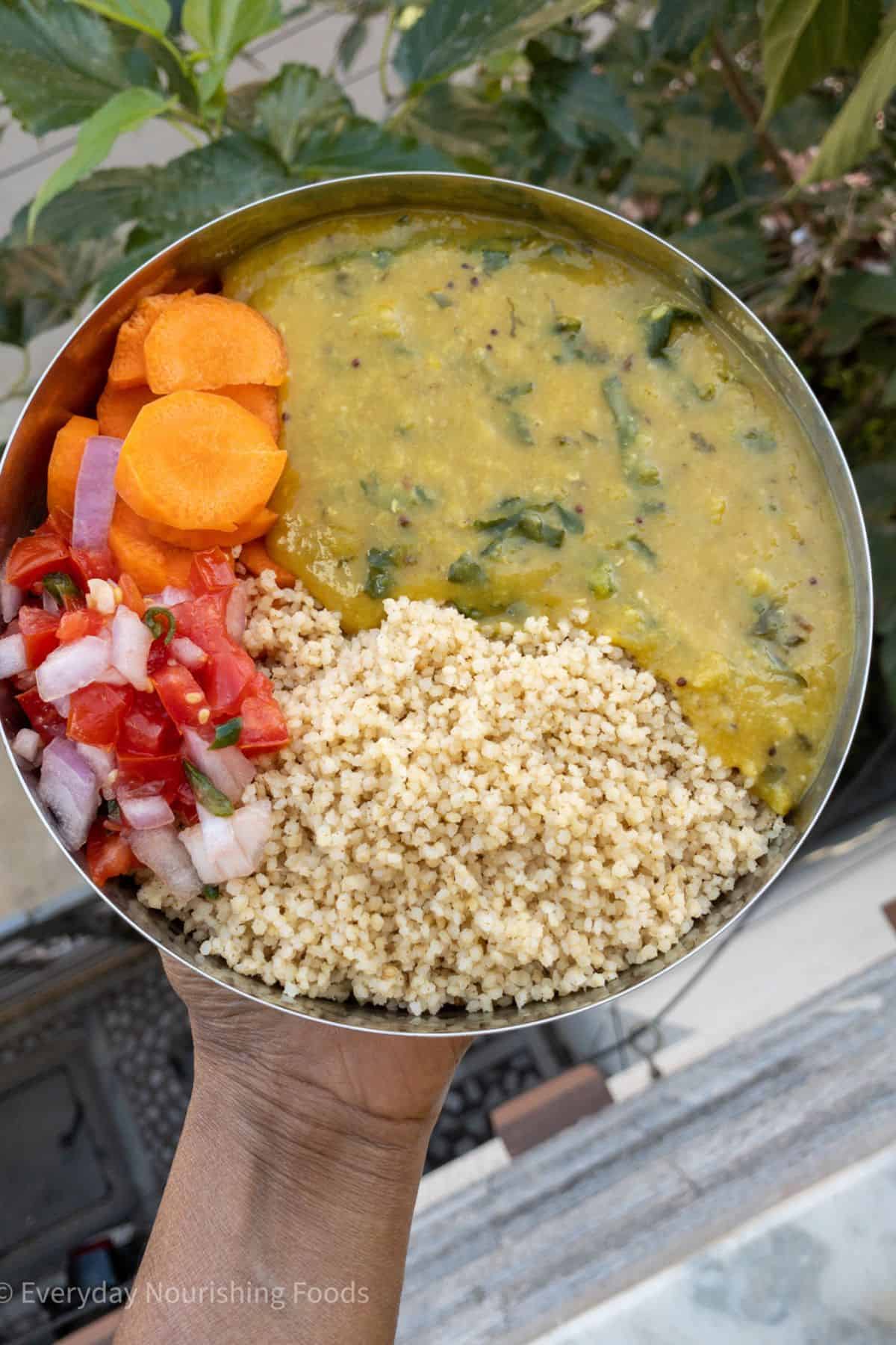 How to make Millet Pongal recipe - Everyday Nourishing Foods