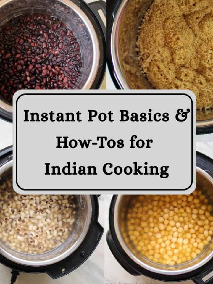 Instant Pot Basics & How-Tos for Indian Cooking - Everyday Nourishing Foods