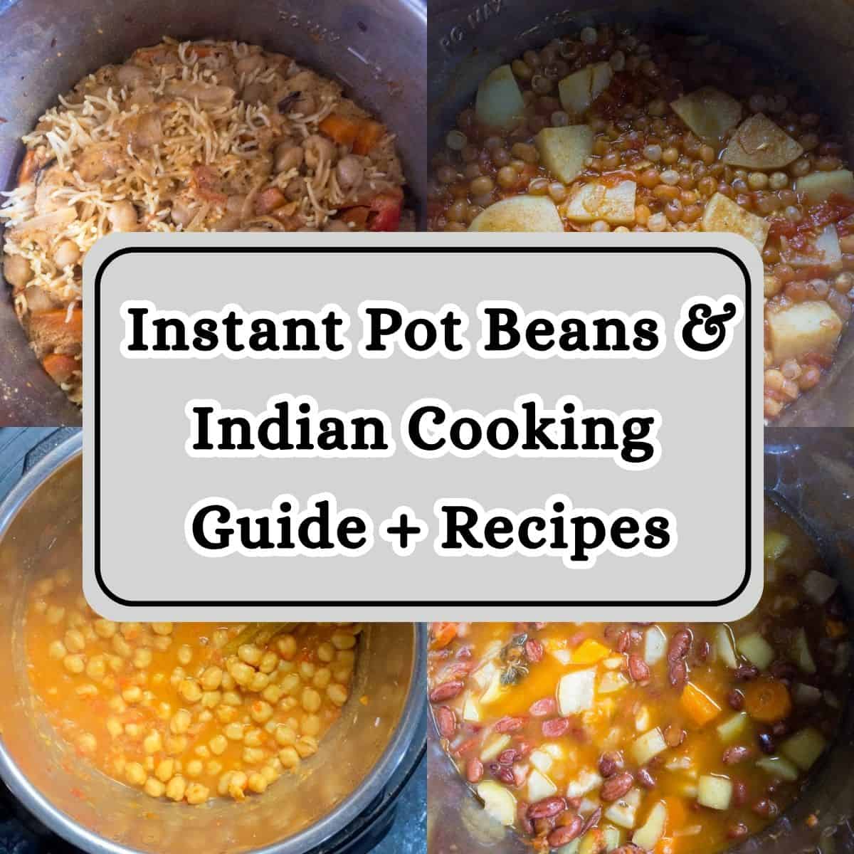 Instant Pot Beans and Legumes – Indian Cooking Guide + Recipes ...