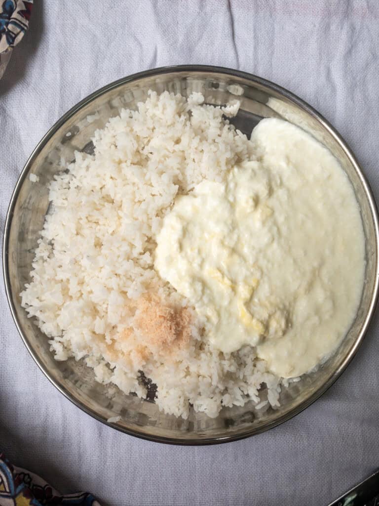 South Indian Yogurt Rice - Curd Rice - Everyday Nourishing Foods