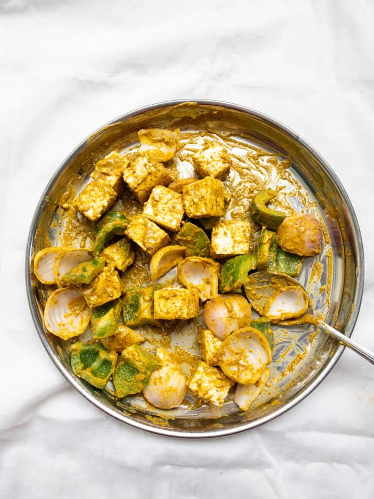 Tandoori Tofu Tikka Skewers (Indian Tofu Appetizer) - Everyday ...
