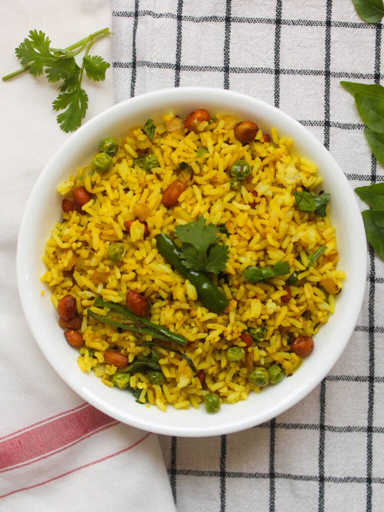 Indian Fried Rice – South Indian Tempered Leftover Rice - Everyday ...